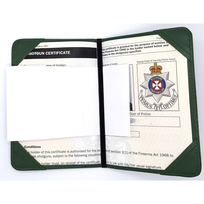 a5 certificate holder