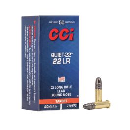 CCI .22LR Quiet 40gr Solid Box of 50